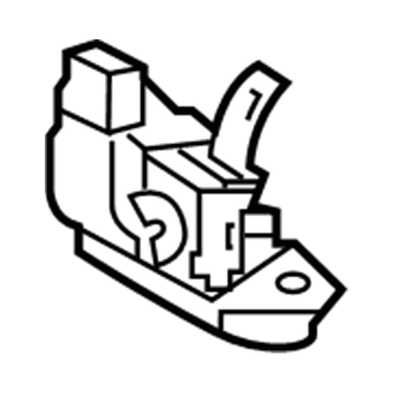 81230-G3000 Genuine Hyundai Tail Gate Latch Assembly