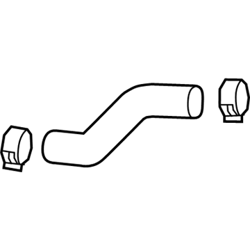 25480-2E010 Genuine Hyundai Hose Assembly-Heater Pipe