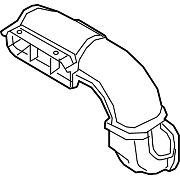 28210-G3800 Genuine Hyundai Duct Assembly-Air