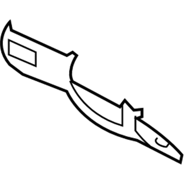 84750-2L001-WK Genuine Hyundai Panel Assembly-Lower Crash Pad,LH