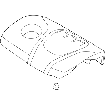 29240-2B150 Genuine Hyundai Engine Cover Assembly