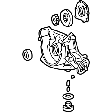 21310-26650 Genuine Hyundai Case Assembly-Front