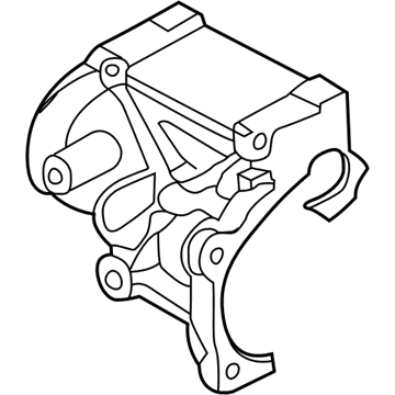 25125-2G500 Genuine Hyundai Cover-Water Pump