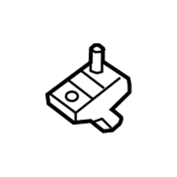 85235-B1000-PPB Genuine Hyundai Retainer-Sunvisor