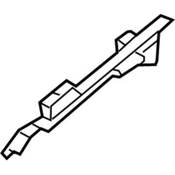 64543-G3000 Genuine Hyundai Member Assembly-Front Wheel Apron,RH