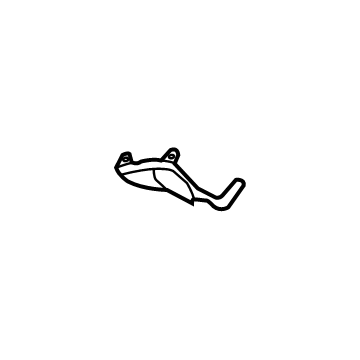 64587-S8000 Genuine Hyundai Bracket Assembly-Fender & BPR MTG