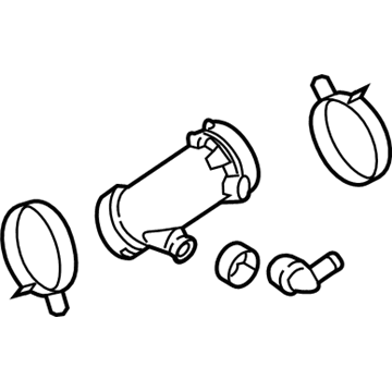 28140-G2200 Genuine Hyundai Hose Assembly-Air Intake