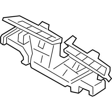 97350-J3000 Genuine Hyundai Nozzle Assembly-Defroster
