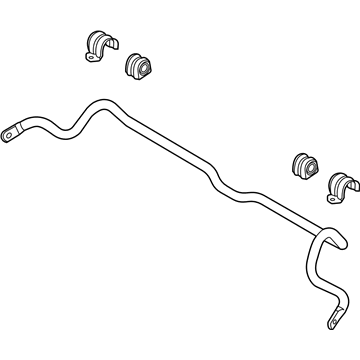 54813-J1000 Genuine Hyundai Bush-Stabilizer Bar