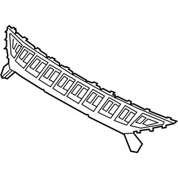86532-G3700 Genuine Hyundai Reinforcement Assembly-Bumper,Ctr
