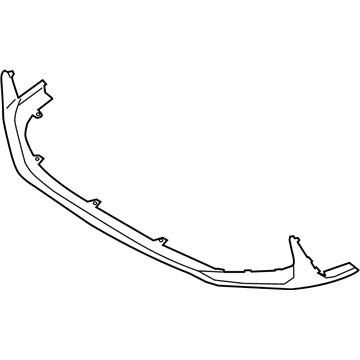 86512-G3700 Genuine Hyundai Cover-FR Bumper,LWR