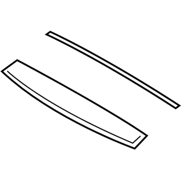 81620-J3000 Genuine Hyundai Panoramaroof,Front Glass Assembly