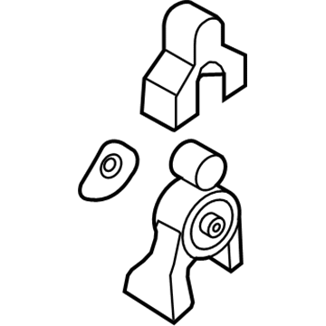 21930-3S100 Genuine Hyundai Bracket Assembly-Roll Stopper,Rear