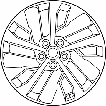 52910-S8100 Genuine Hyundai Aluminium Wheel Assembly