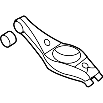 55220-4D150 Genuine Hyundai Arm Complete-Rear Lower,RH