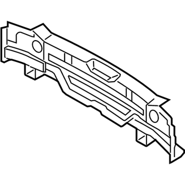 65910-2E010 Genuine Hyundai Crossmember Assembly-Rear End