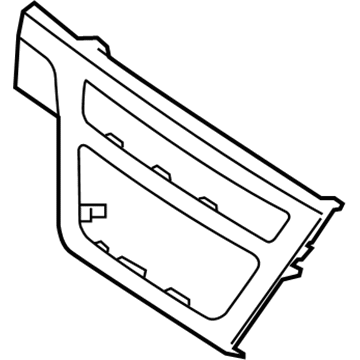 84745-C1AA0-ZM5 Genuine Hyundai Panel Assembly-Center Facia,Lower