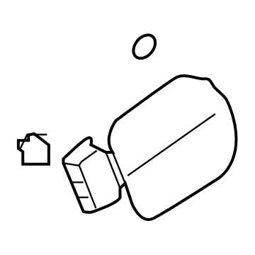 69510-K2000 Genuine Hyundai Fuel Filler Door Assembly