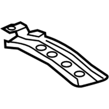 86662-F2500 Genuine Hyundai Cover- Rear Reflector, RH