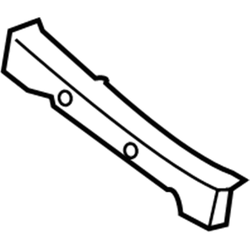 Genuine Hyundai Santa Fe License Plate