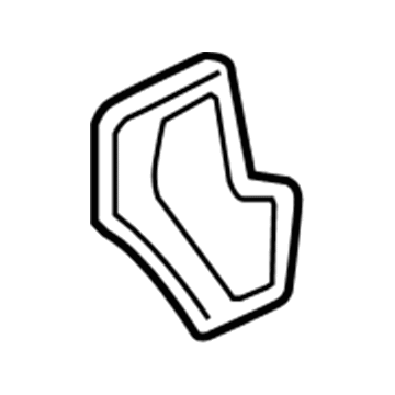 85744-2C000-LK Genuine Hyundai Cover 1-Luggage Side,RH