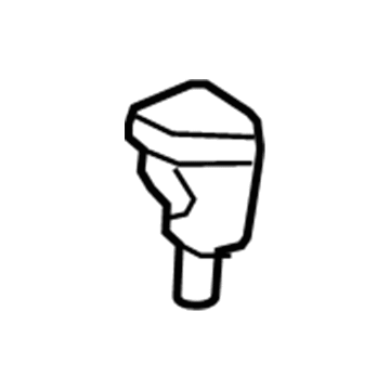 46720-G3100-TRY Genuine Hyundai Knob Assembly-Gear Shift Lever