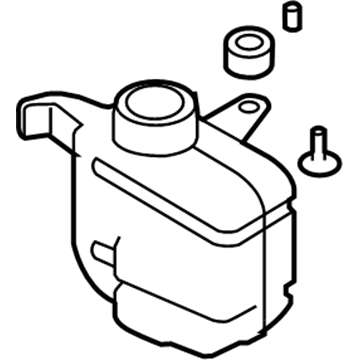 28190-3L100 Genuine Hyundai Resonator Assembly