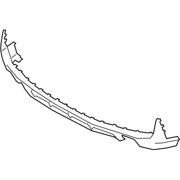 86612-G3700 Genuine Hyundai Cover-RR Bumper LWR