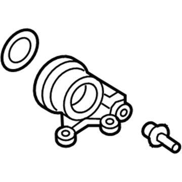 21160-3C700 Genuine Hyundai Cover Assembly-Oil Drain