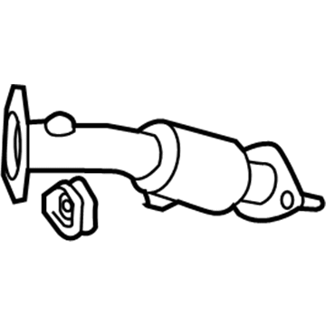 28610-F3450 Genuine Hyundai Front Muffler Assembly