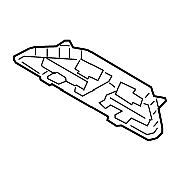 86690-F2NA0 Genuine Hyundai Cover Assembly-RR BPR Under