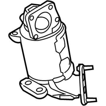 Genuine Hyundai Elantra Catalytic Converter