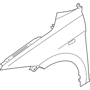 Hyundai Fender - Guaranteed Genuine from HyundaiPartsDeal.com