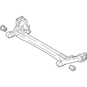 55100-K2000 Genuine Hyundai Torsion Axle Complete