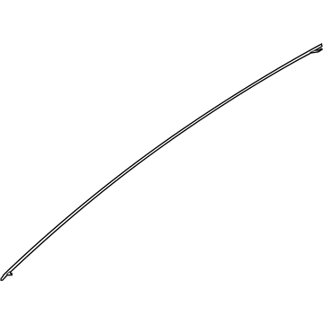 82860-C1000 Genuine Hyundai Moulding Assembly-Front Door Frame,RH