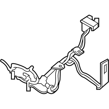 91850-J3120 Genuine Hyundai Wiring Assembly-Battery