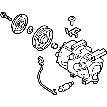 Hyundai A/C Compressor - Guaranteed Genuine