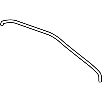 87375-C1000 Genuine Hyundai Pad-Back Panel Moulding