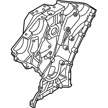 21351-3L110 Genuine Hyundai Cover-Timing Chain,Ff