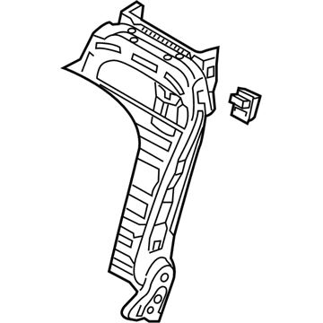 88310-3N510 Genuine Hyundai Frame Assembly-Front Seat Back Driver