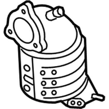 28510-2C450 Genuine Hyundai Exhaust Manifold Catalytic Assembly