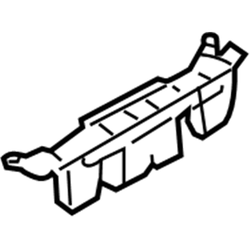 86143-2M000 Genuine Hyundai Clip-Wind Shield Glass Molding Side