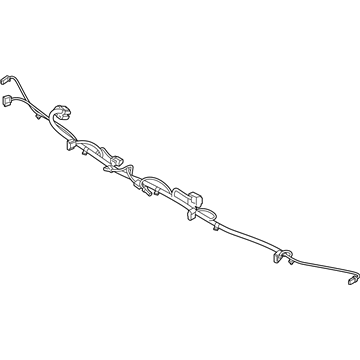 91880-K2440 Genuine Hyundai Wiring Harness-RR Bumper