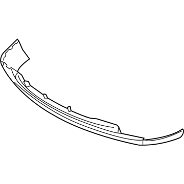 86512-3L000 Genuine Hyundai Cover-Front Bumper,Lower