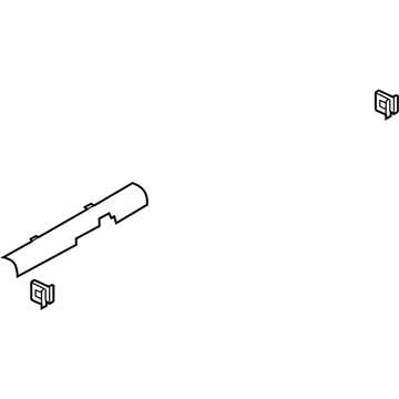 85880-S8000-NNB Genuine Hyundai Trim Assembly-FR Dr SCUFF RH