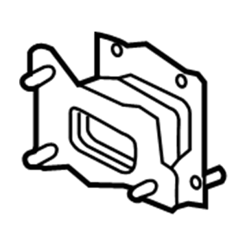 86641-B1000 Genuine Hyundai Stay-Rear Bumper LH