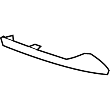 86353-2W000 Genuine Hyundai Piece-Radiator Grille NO.1