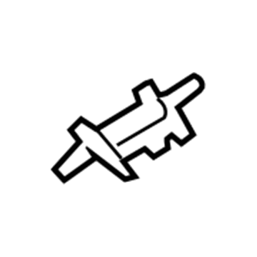 87235-2S000 Genuine Hyundai Clip-Roof Moulding Mounting