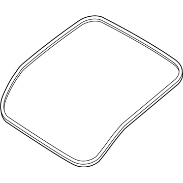 87321-2V000 Genuine Hyundai Weatherstrip-Tail Gate Opening