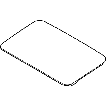 81630-S8000 Genuine Hyundai Sunroof Glass Panel Assembly